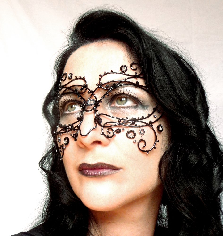 Black Vine Masquerade Mask on Luulla