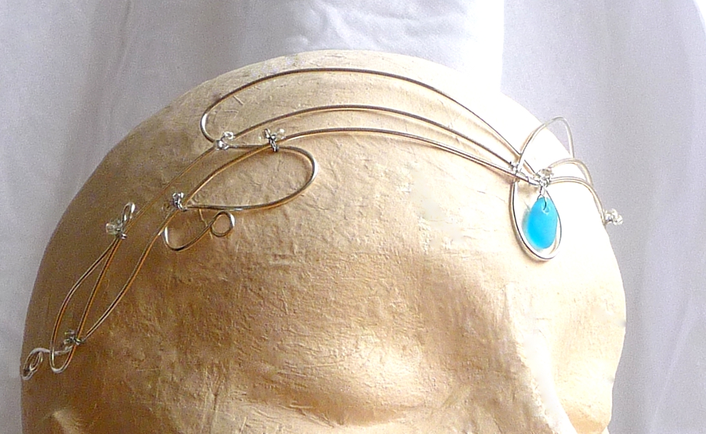 Sea Glass Circlet on Luulla